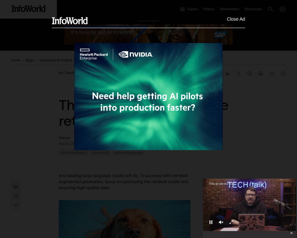 RAG の魔法は検索にあります | InfoWorld - プロンプトハブ