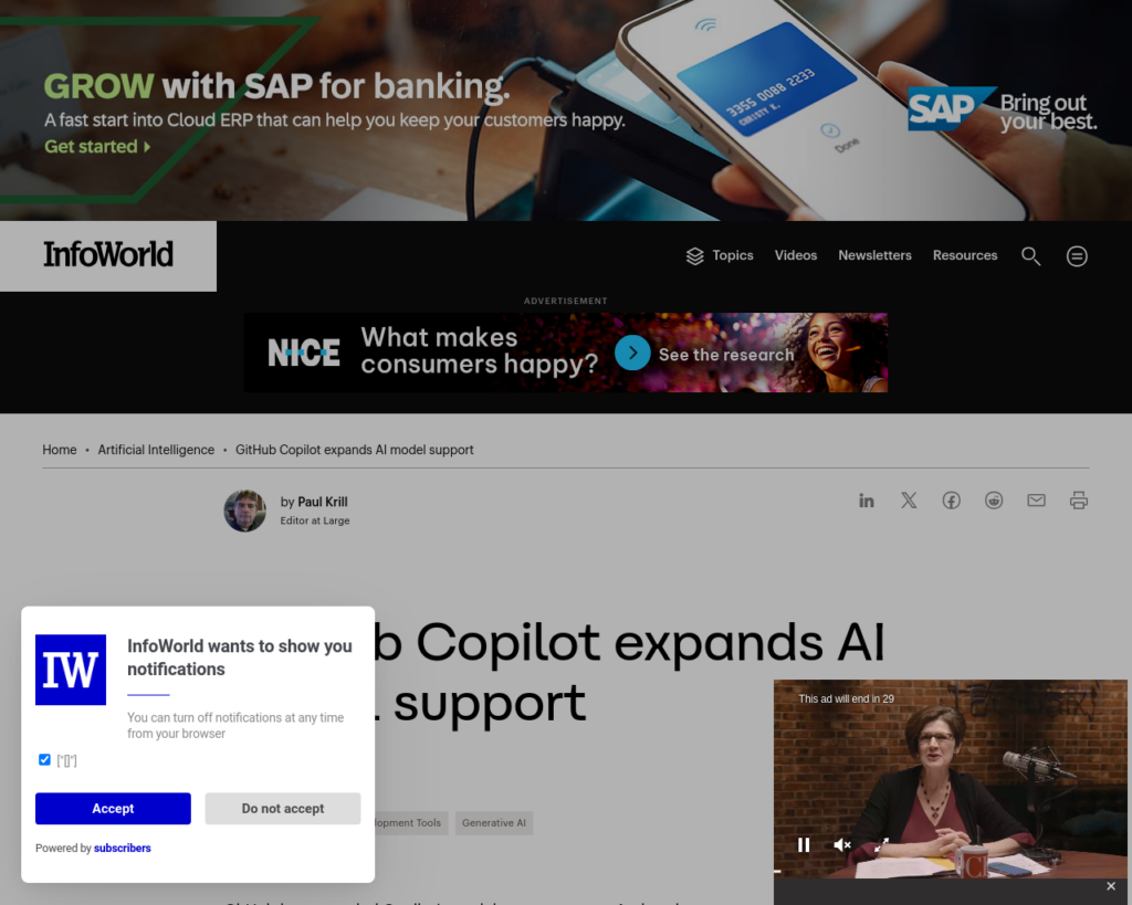GitHub Copilot が AI モデルのサポートを拡大 | InfoWorld - プロンプトハブ